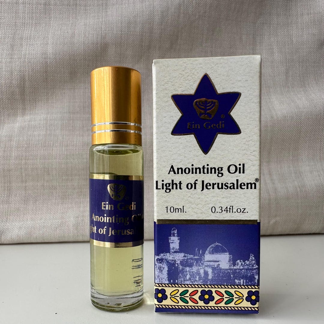 Light of Jerusalem Anointing Oil Roll on - Authentic Holy Land Oil - Etsy