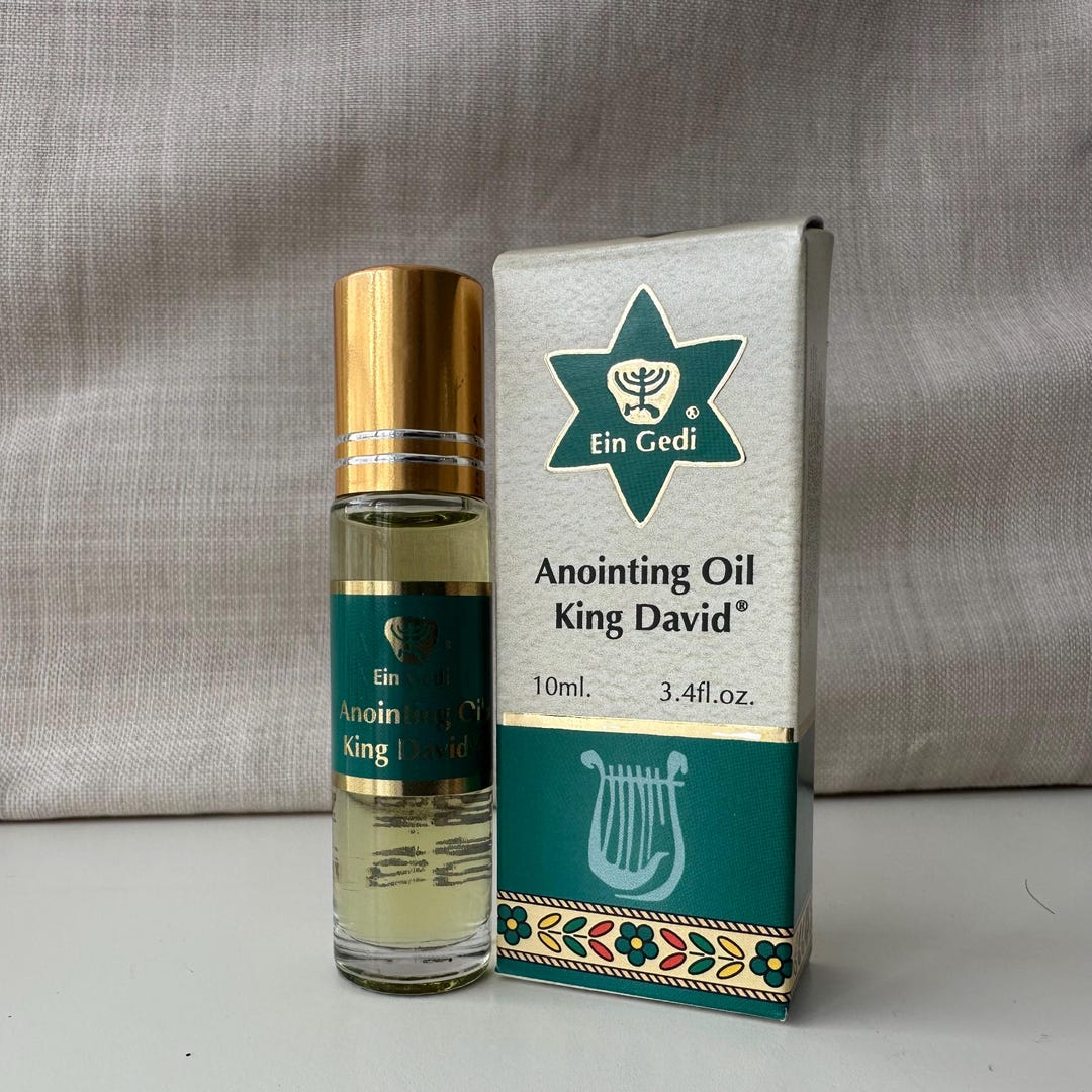 King David Roll on Anointing Oil 10 Ml (0.34 Fl Oz) - Authentic Holy ...