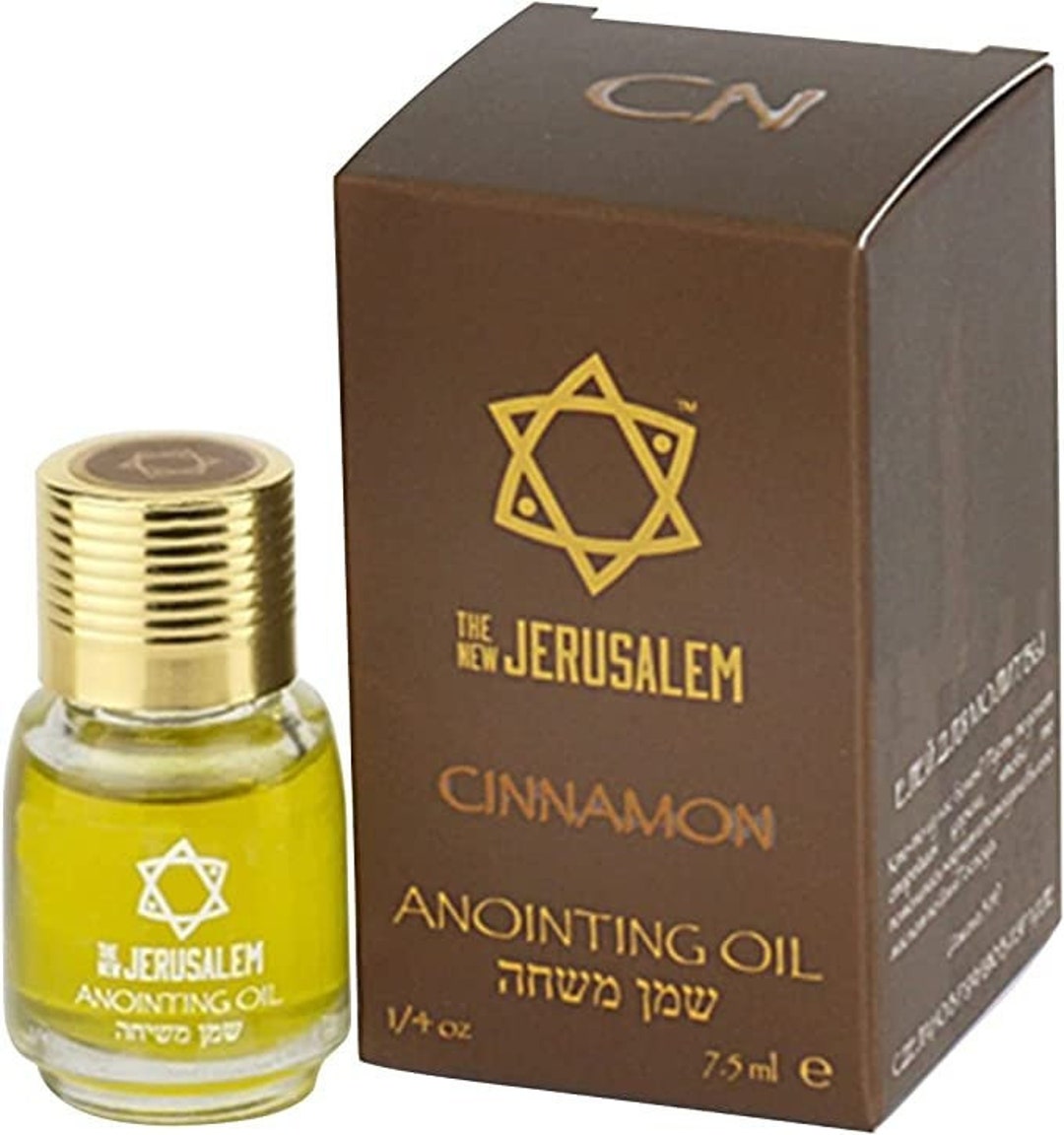 Cinnamon Anointing Oil Israel, Holy Spiritual Christian From Jerusalem ...