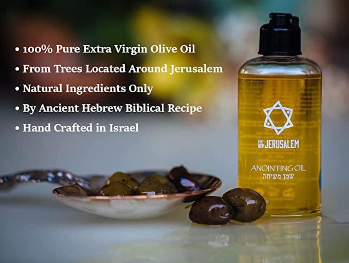 Rose of Sharon Anointing Oil From the Holyland Spiritual From Jerusalem ...