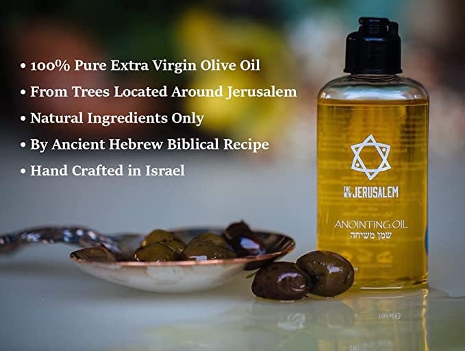 Rose of Sharon Anointing Oil From the Holyland Spiritual From Jerusalem ...
