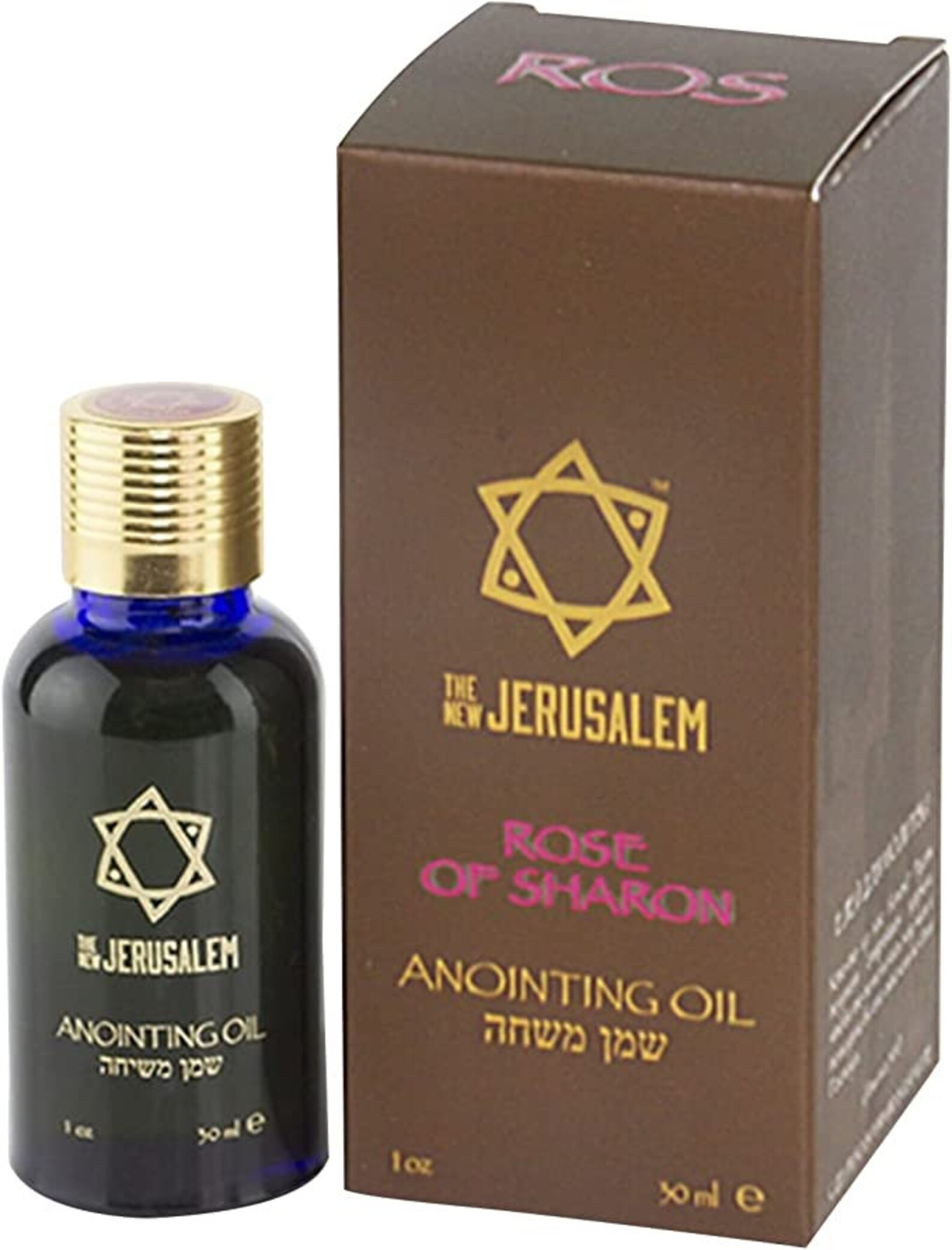 Rose of Sharon Anointing Oil From the Holyland Spiritual From Jerusalem ...