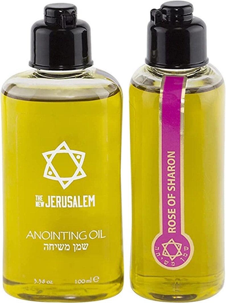 Rose of Sharon Anointing Oil From the Holyland Spiritual From Jerusalem ...