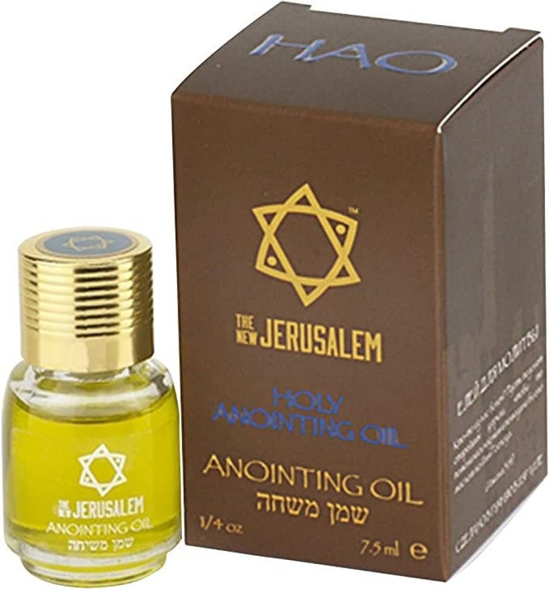Holy Anointing Oil From the Spiritual Bible Land Prayer From Jerusalem ...
