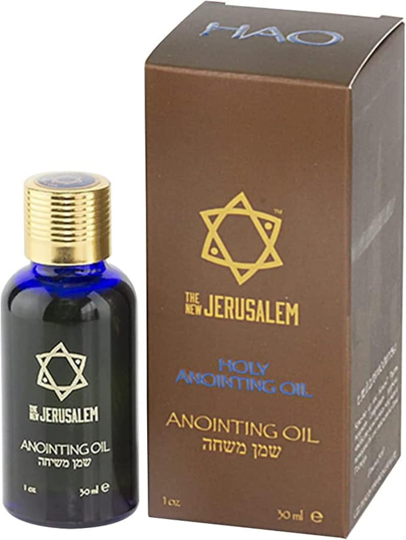 Holy Anointing Oil From the Spiritual Bible Land Prayer From Jerusalem ...