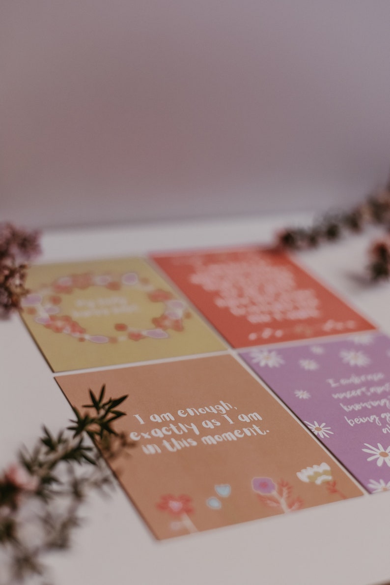 Printable Self Love Affirmation Cards Printable Affirmations Etsy