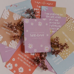 Printable Self Love Affirmation Cards Printable Affirmations - Etsy