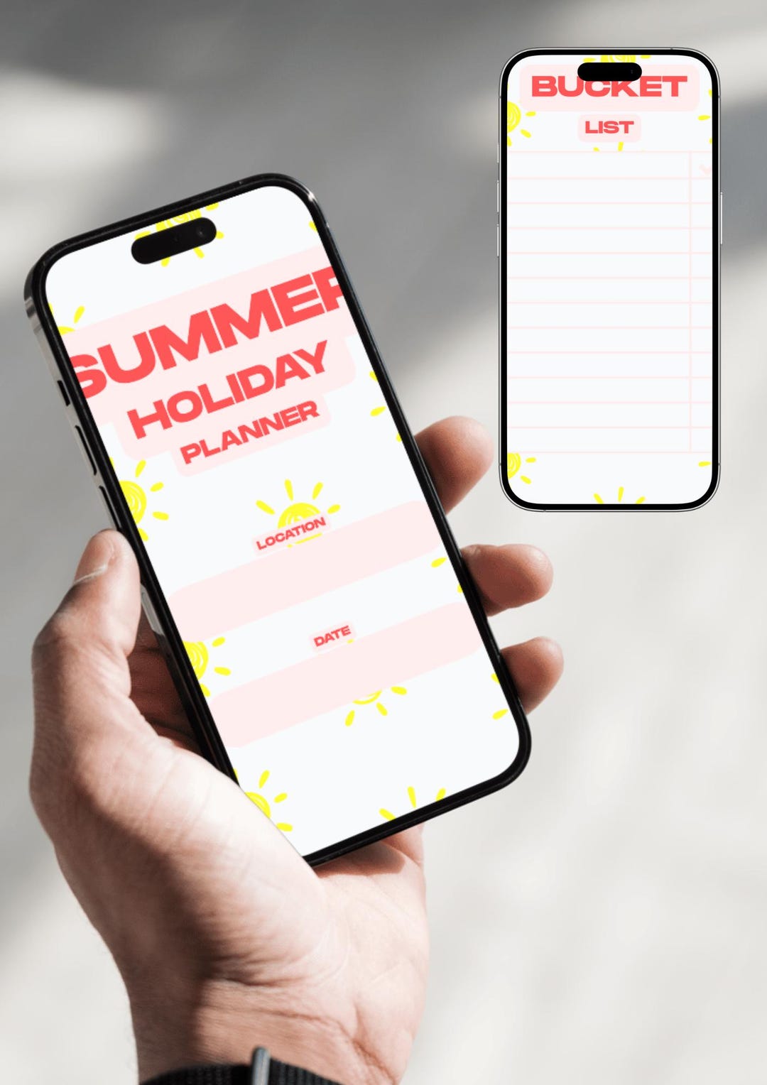 Printable Summer Travel Planner | Vacation Organiser | Itinerary ...