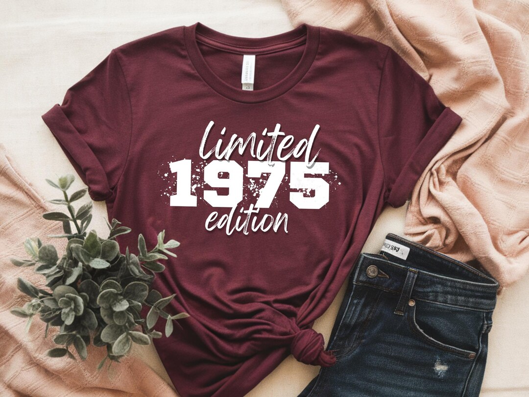 Limited Edition 1975 Design SVG PNG, Svg File (digital Download) - Etsy