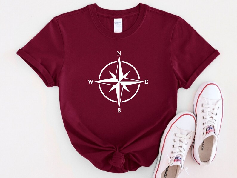 Compass SVG PNG PDF | Compass Shirt Design, Compass Rose Svg, Nautical ...