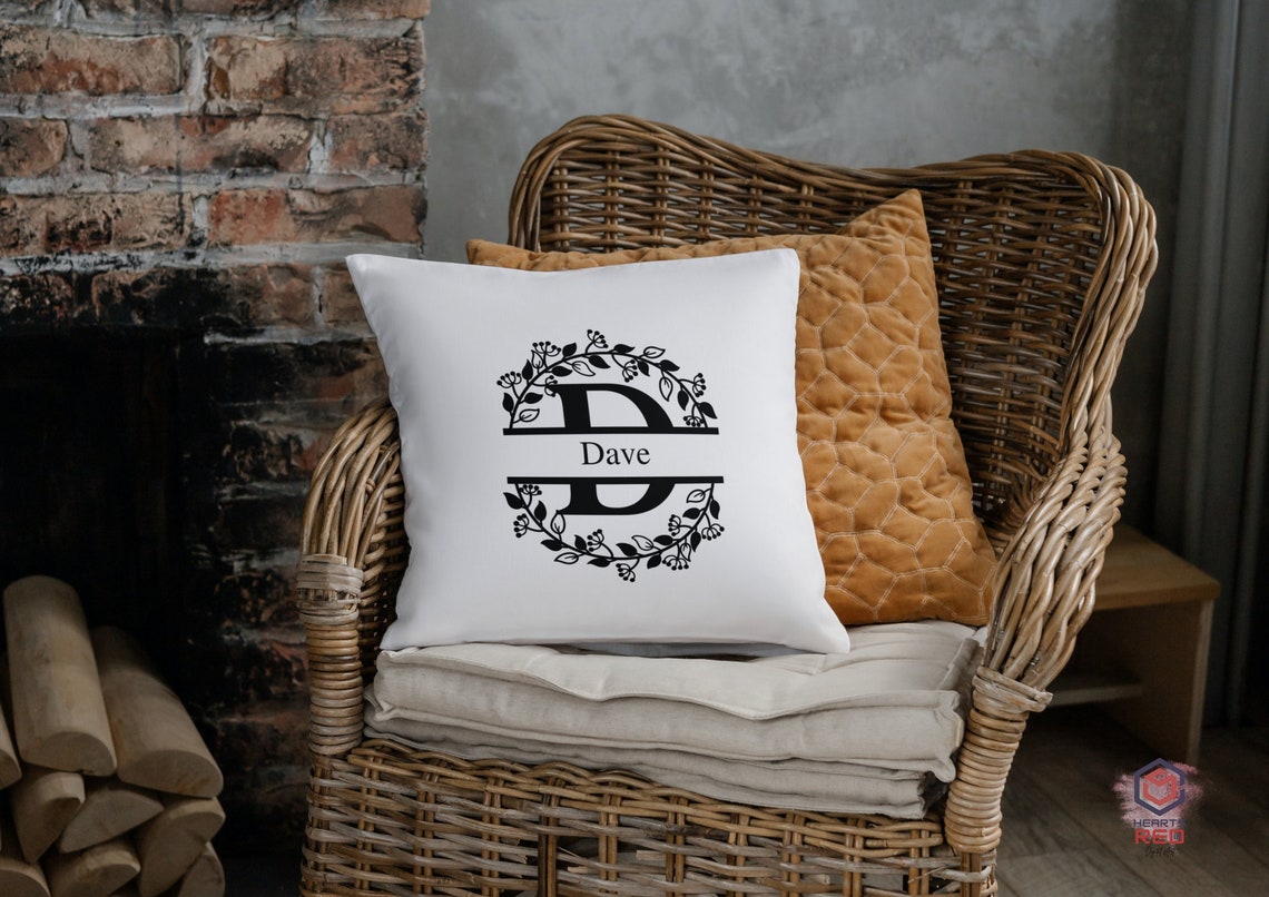 Floral Split Letters A-Z SVG Floral Initial Letter SVG - Etsy