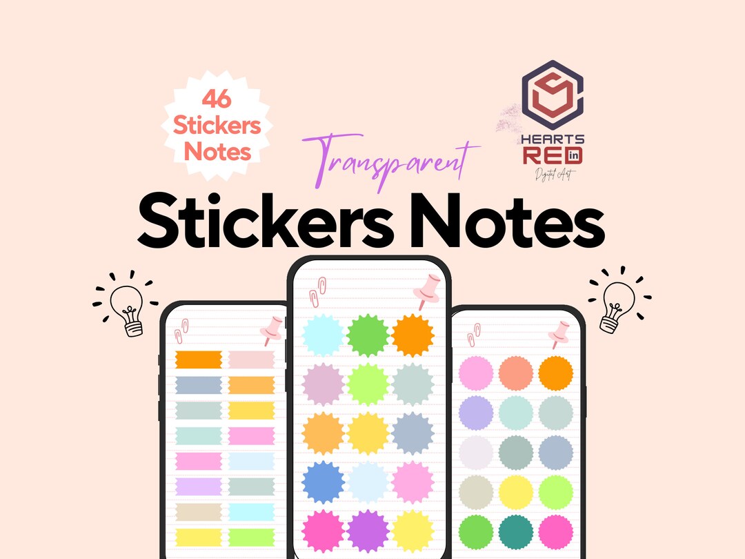 Digital Sticky Notes Neutral Tones Instant Digital Download - Etsy