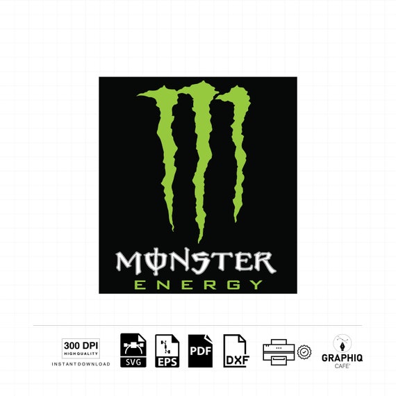 Monster Energy Svg File. Monster Energy Drink. Svg File. Png - Etsy
