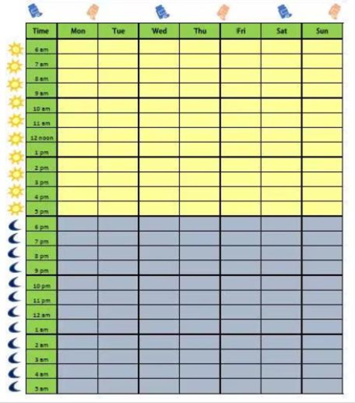 Printable Medication/*pill Schedule Planner* for Your Prescriptions or ...