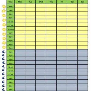 Printable Medication/*pill Schedule Planner* for Your Prescriptions or ...