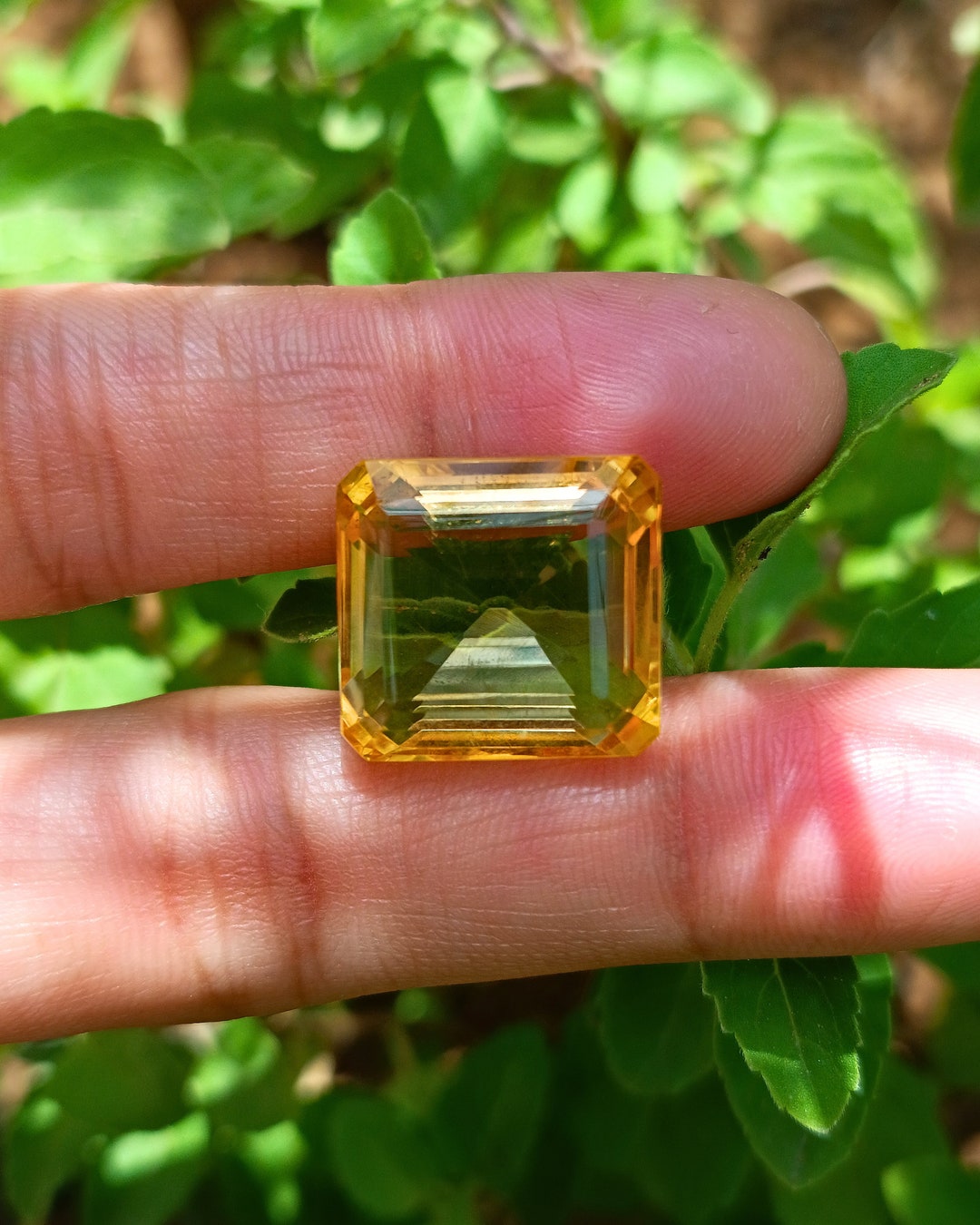 Natural Citrine Octagon Shape Faceted Cut Gemstone Size 16x17x10mm ...