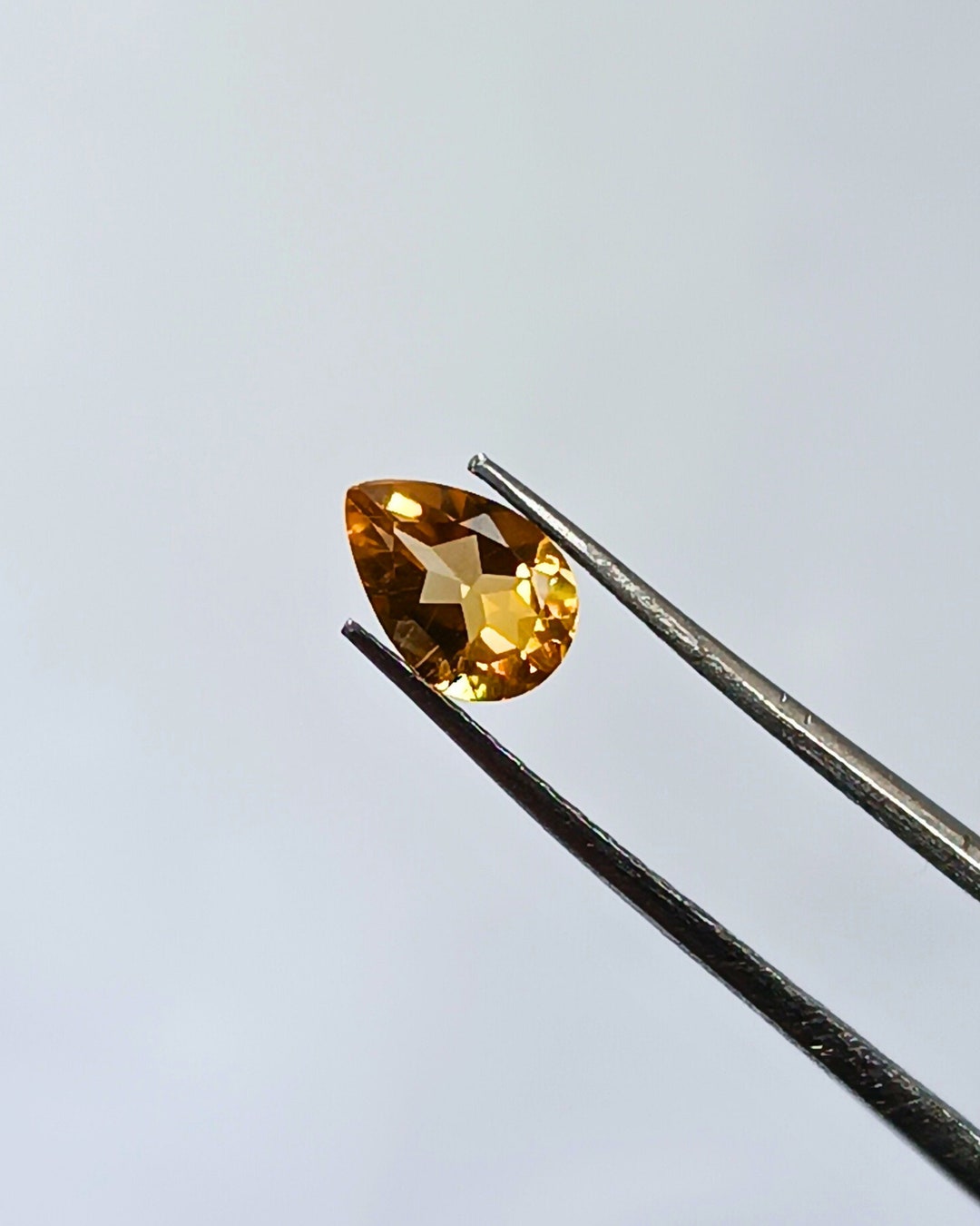 6x4mm Natural Citrine Pear Shape Faceted Brilliant Cut 127.25 - Etsy