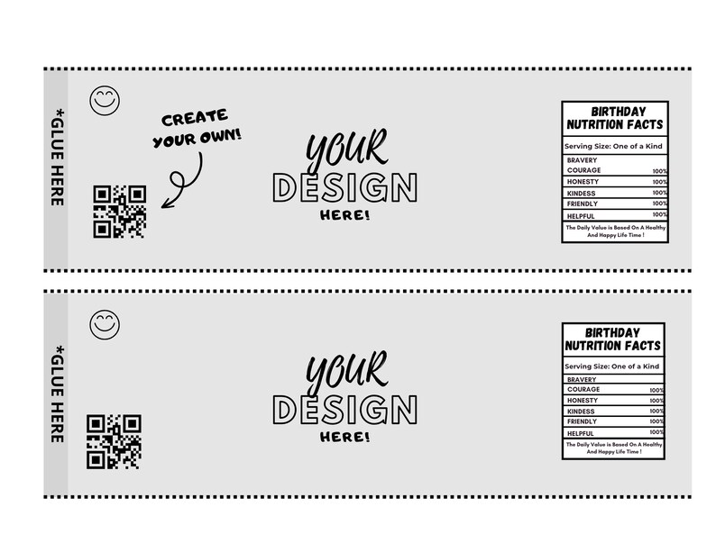 Pringles Template, Blank Editable Canva Template, Pringles Wrapper ...