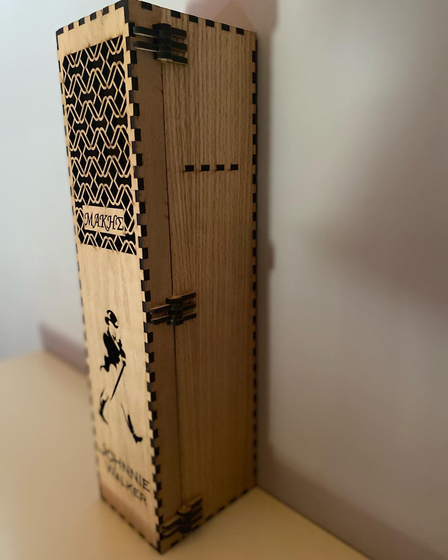 Whiskey Box Laser Cut Gift Box - Etsy