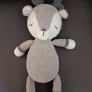 Dewey the Deer Crochet Pattern PDF Amigurumi Plushie Toy - Etsy