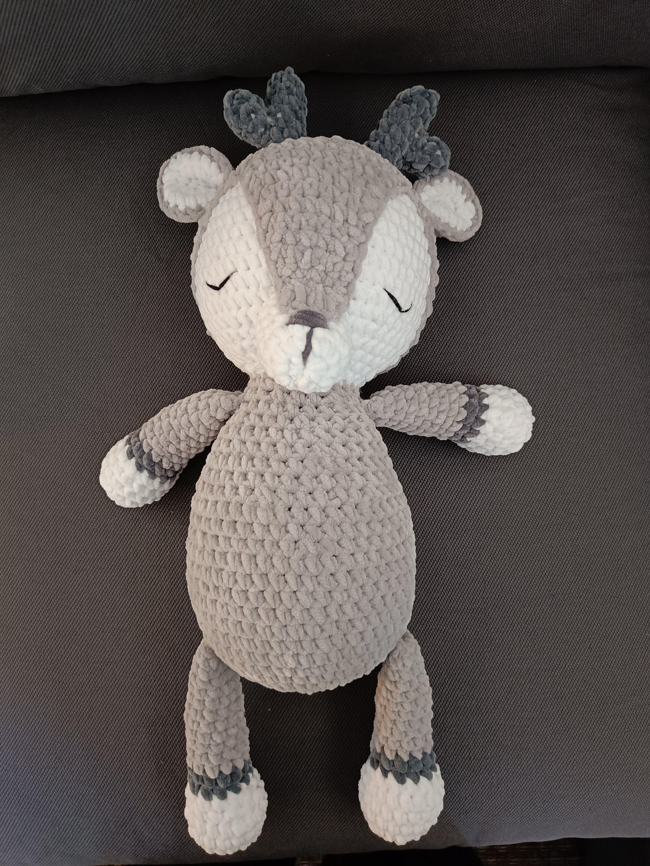 Dewey the Deer Crochet Pattern PDF Amigurumi Plushie Toy - Etsy