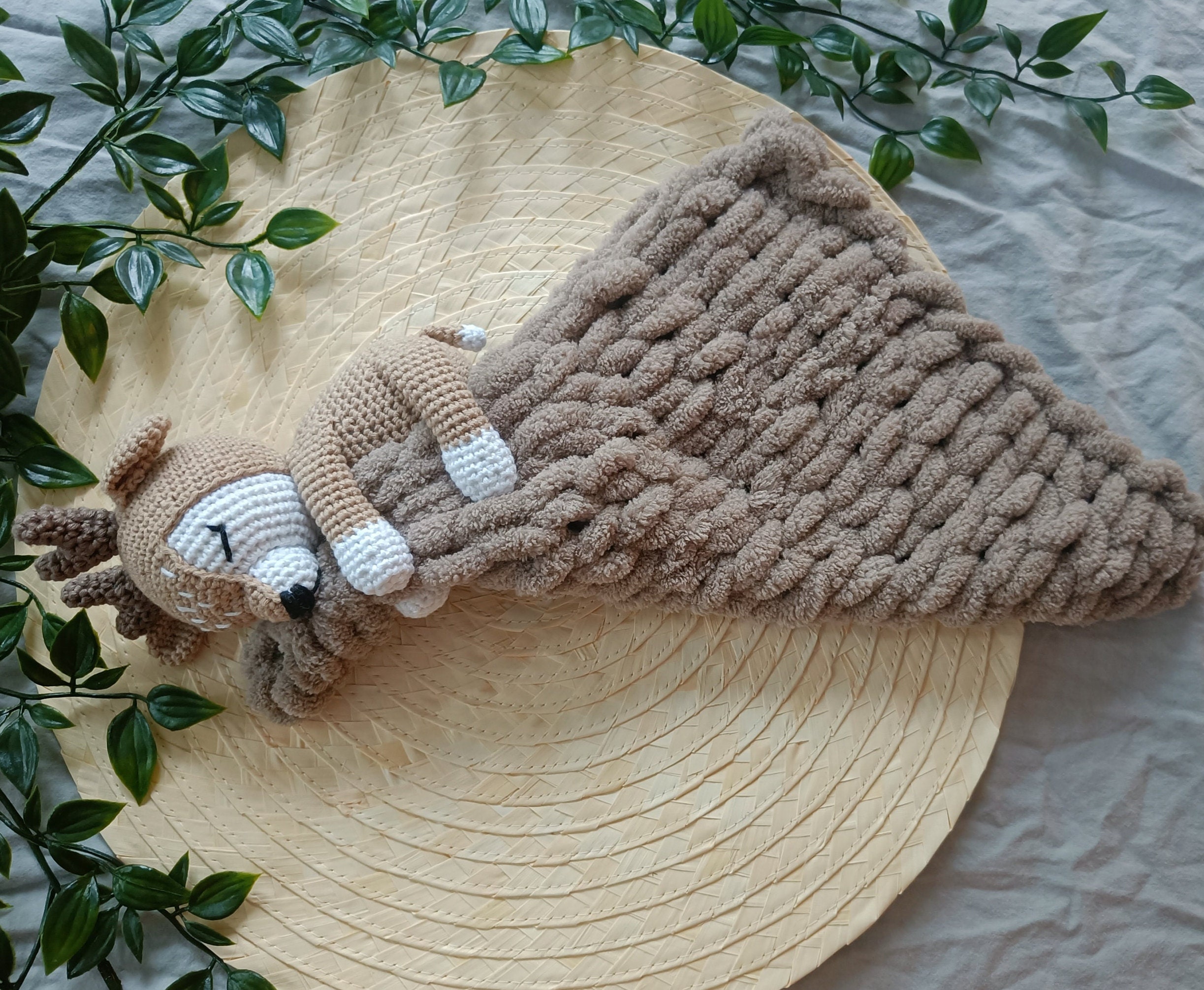 Dewey the Deer Lovey Crochet Pattern PDF - Etsy Canada