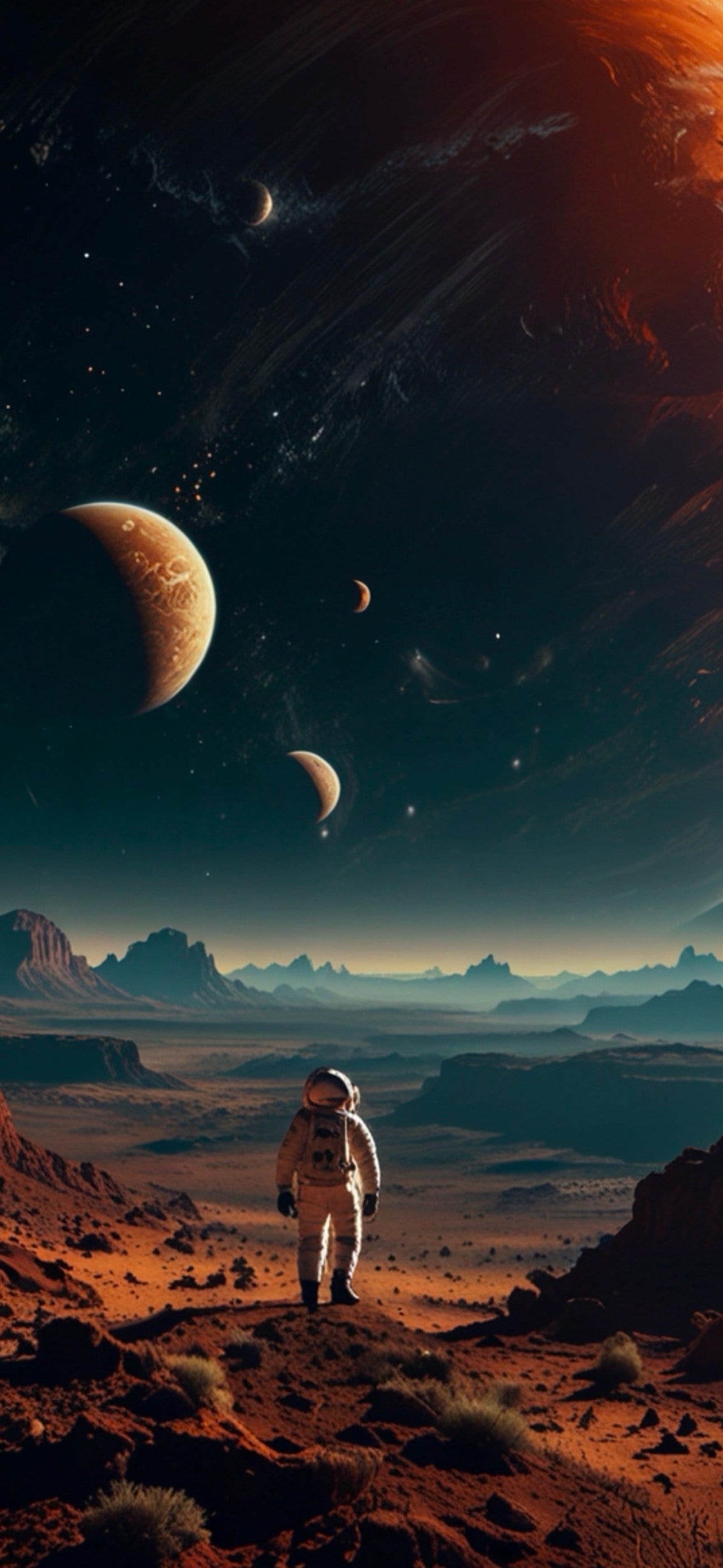 Android and iPhone Static Wallpaper 1290px. X 2796px Space Scenes (4 ...