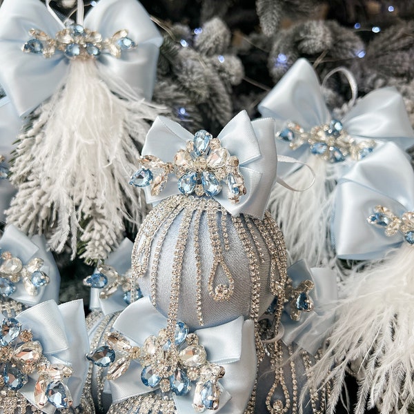 Rhinestone Ornaments - Etsy