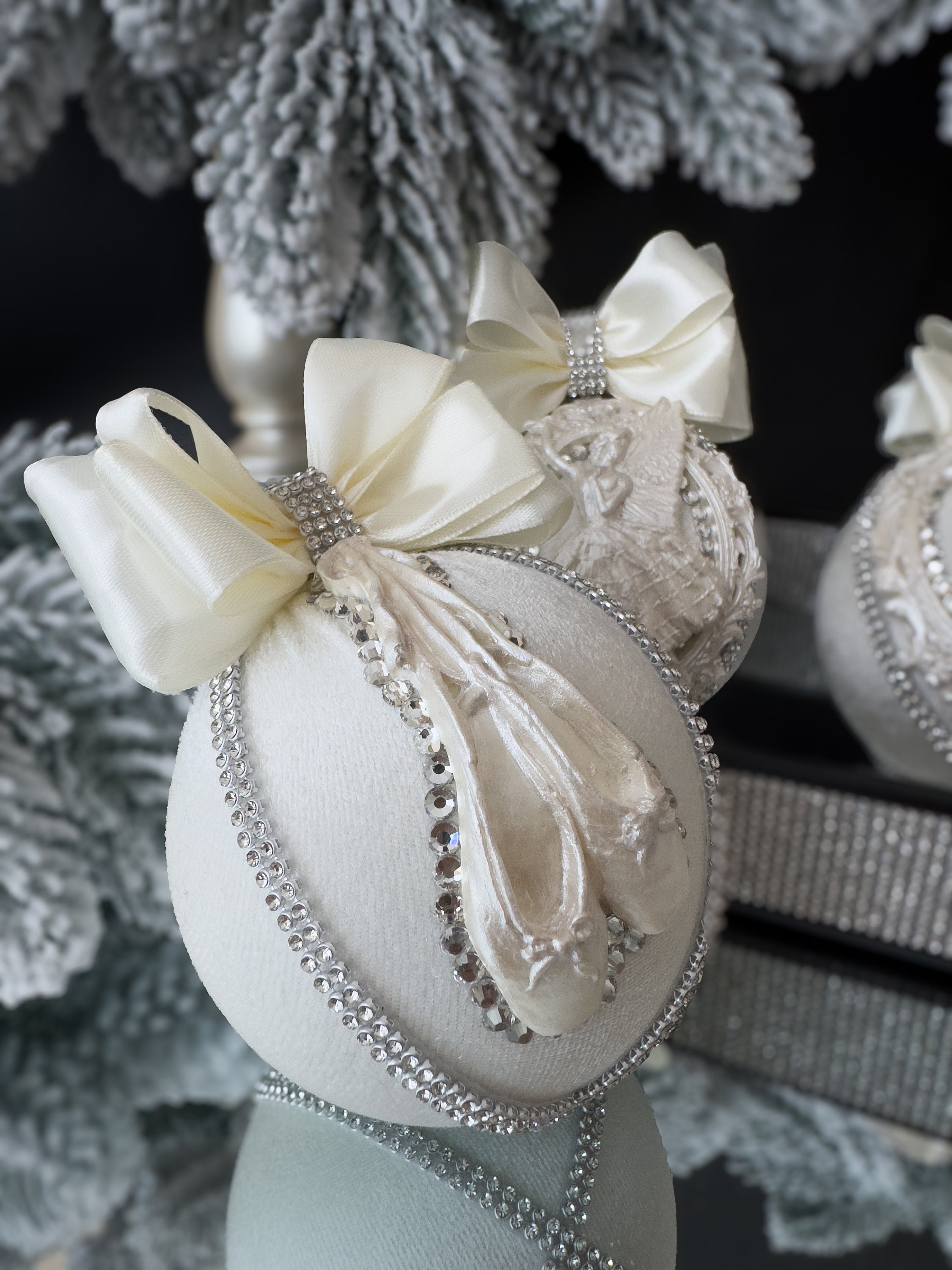 MILK Velvet Christmas 3.15ornaments, MILK Christmas Balls, Christmas ...