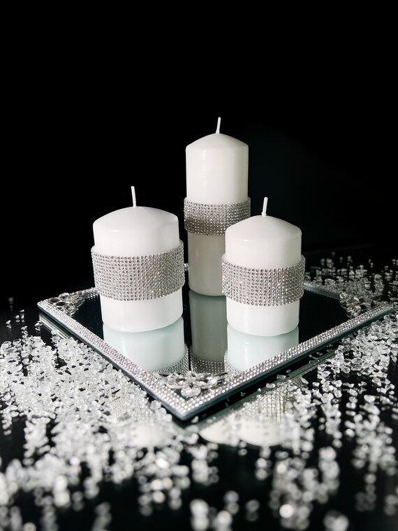 Centerpieces Bling Candles