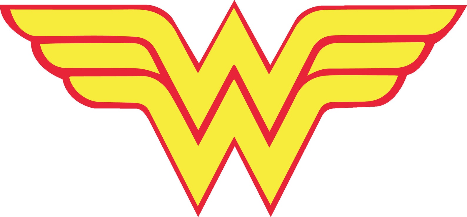 Wonder Woman WW Logos - Etsy