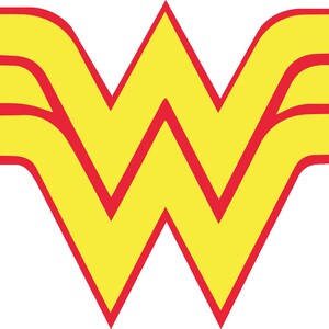 Wonder Woman WW Logos - Etsy