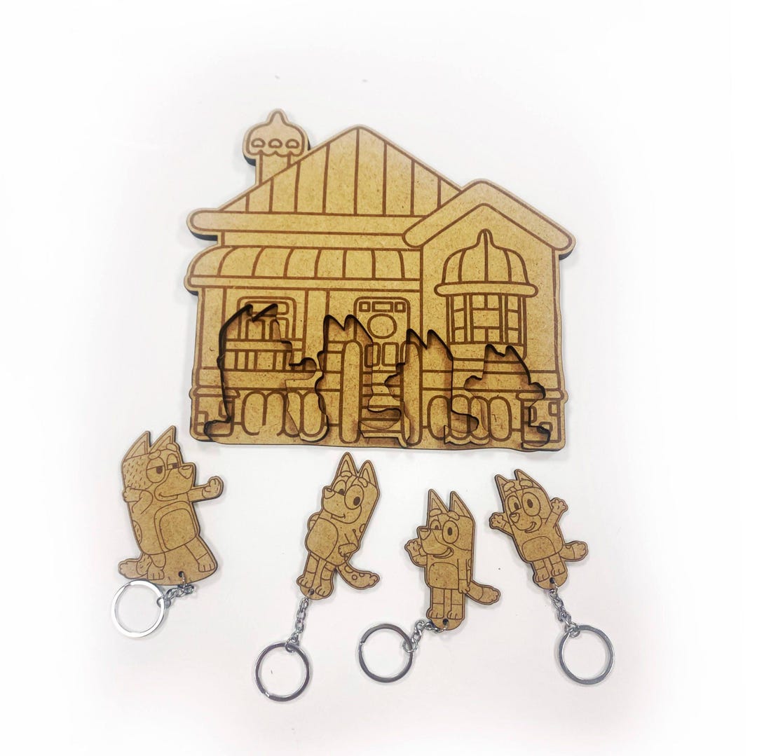 Bluey Key Holder - Etsy