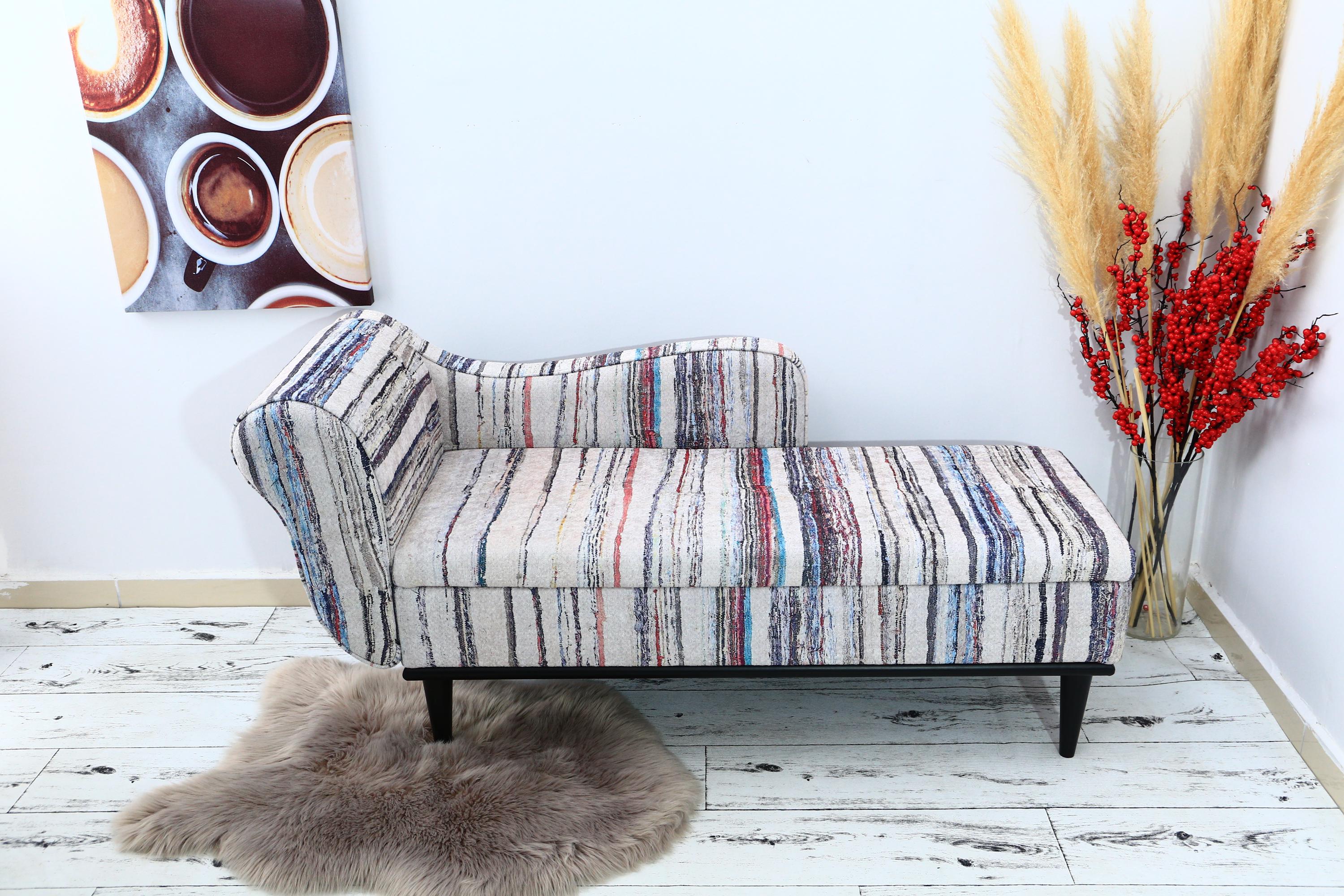 Upholstered Chaise Lounge, Living Room Sofa, Aztec Chair, Lounging ...