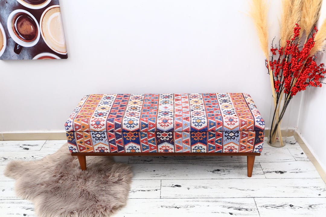 Bench With Arms, Make up Bench, Storage Bench, Bedroom Stool, Ottoman ...