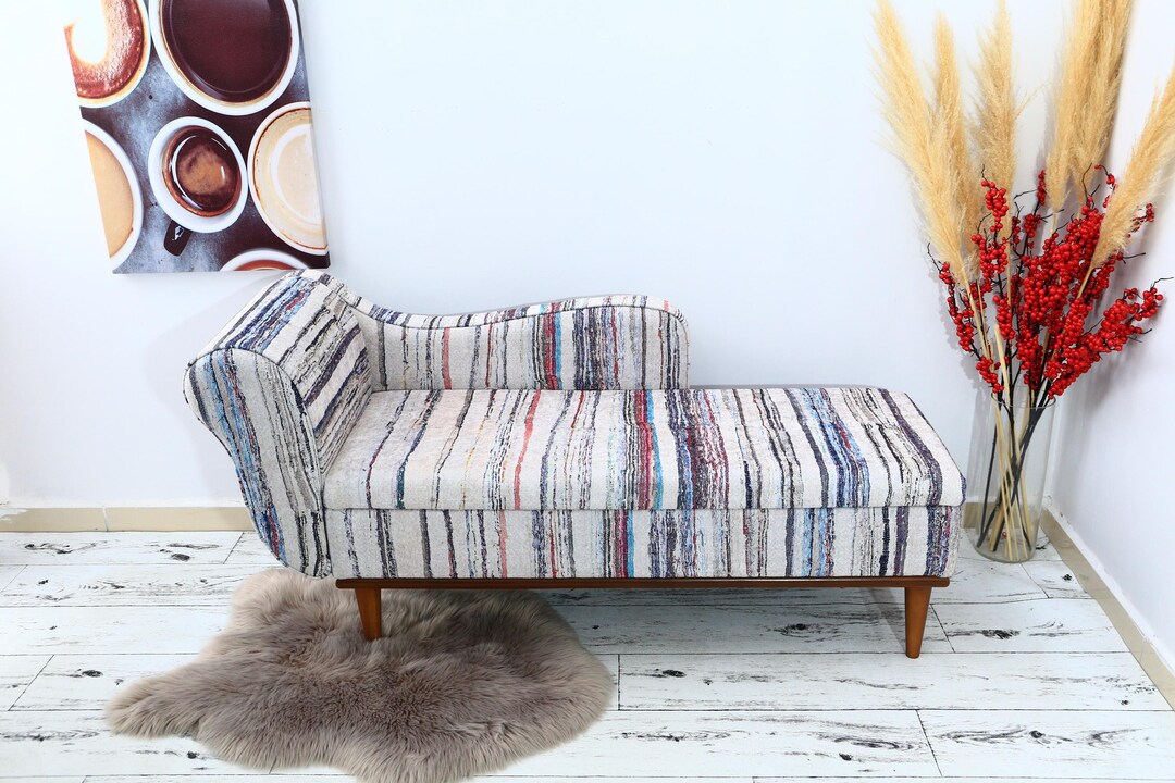Upholstered Chaise Lounge, Living Room Sofa, Aztec Chair, Lounging ...