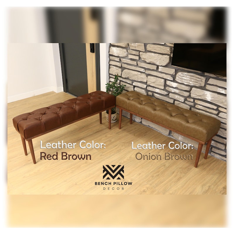Mcm Entryway Bench - Etsy