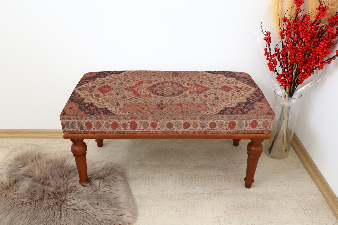 Boho Farmhouse Bench, Handmade Wood Bench, Mudroom Bench, Bench for ...
