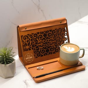 Personalized Wooden Book Holder, Book Stand for Reading, Book Valet ...