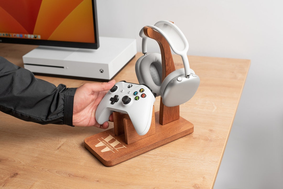 Single Controller Stand With Headphone Holder - Etsy