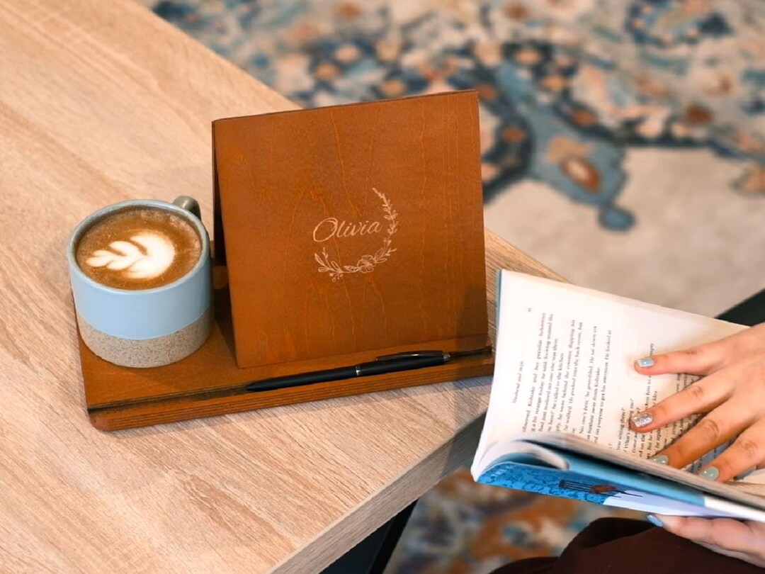 Book Place Holder, Book Hook, Bookstand Coffee, Mom Gift, Custom Gift ...