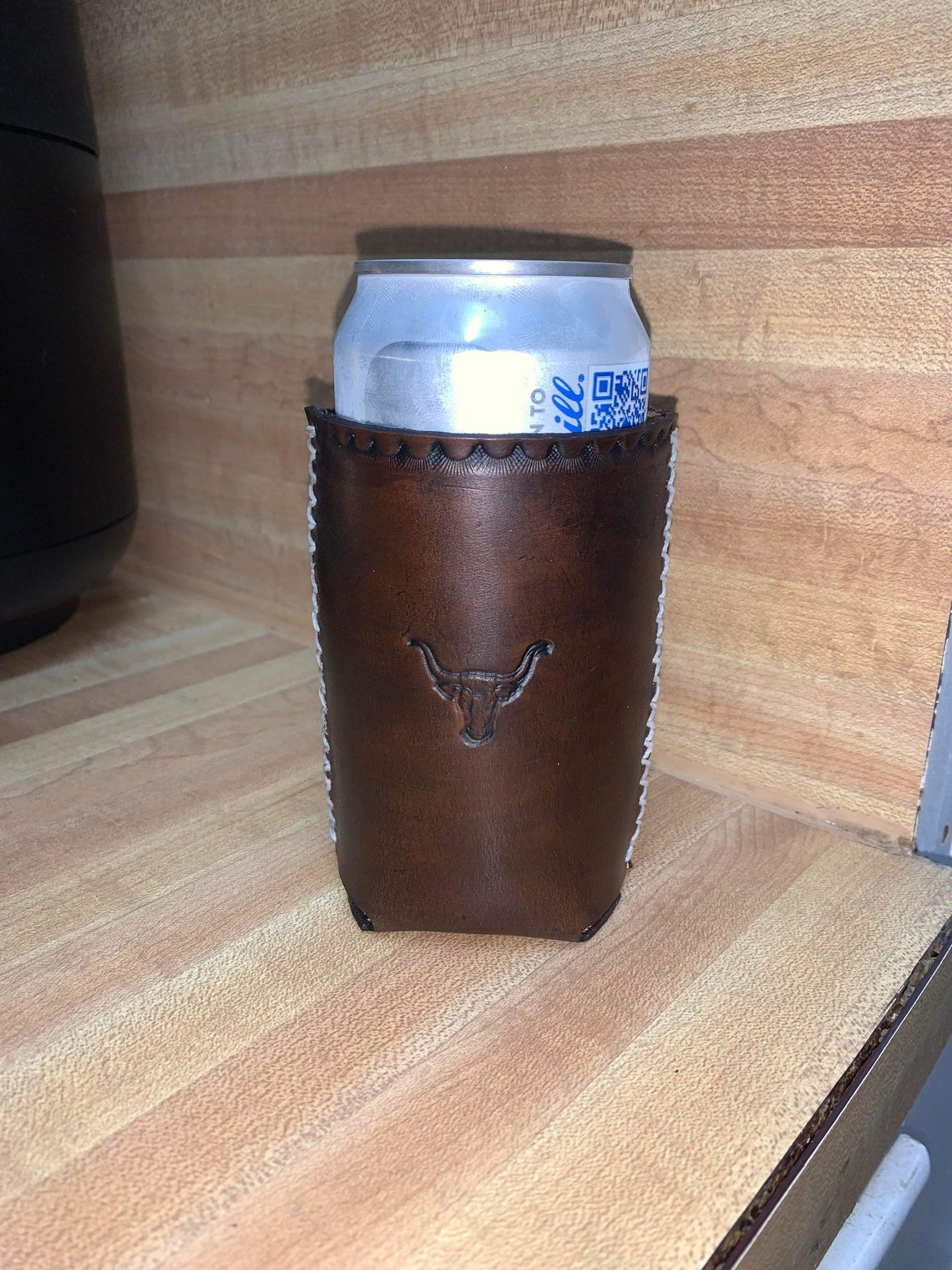 Custom Leather Koozies - Etsy