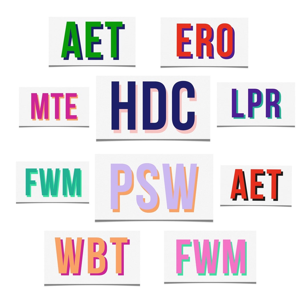 Shadow Double Layer Vinyl Decal, Preppy Bold Decal, Laptop Decal, Free ...