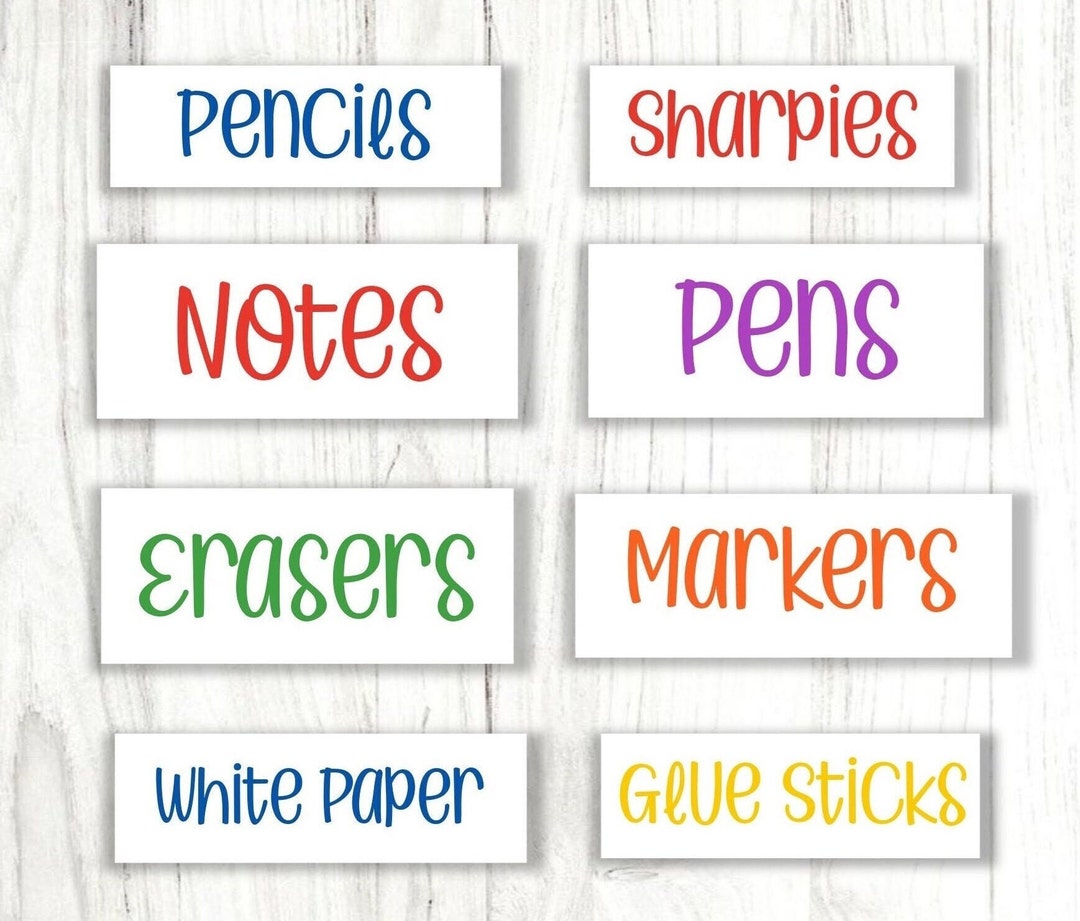 Etiquetas de organización de aula, Etiquetas de aula de profesores ...