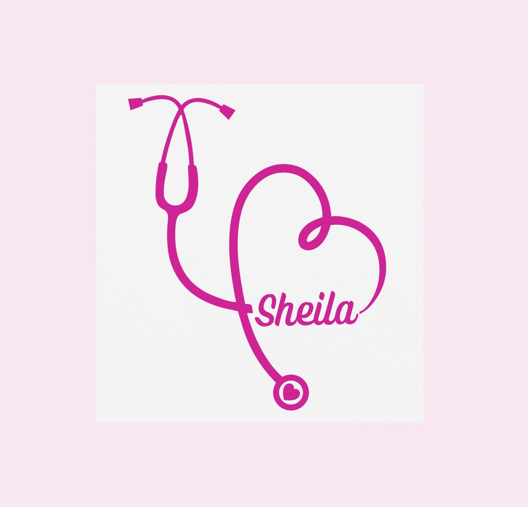 Nurse Car Vinyl Decal, Monogrammed Nurse, Nurse Sticker Decal, Licensed ...