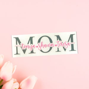 Mimi Decal With Heart, Mimi Sticker, Mimi Decal, Mimi Water Bottle ...