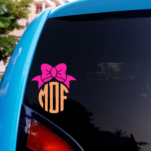 Preppy Bow Decal - Etsy
