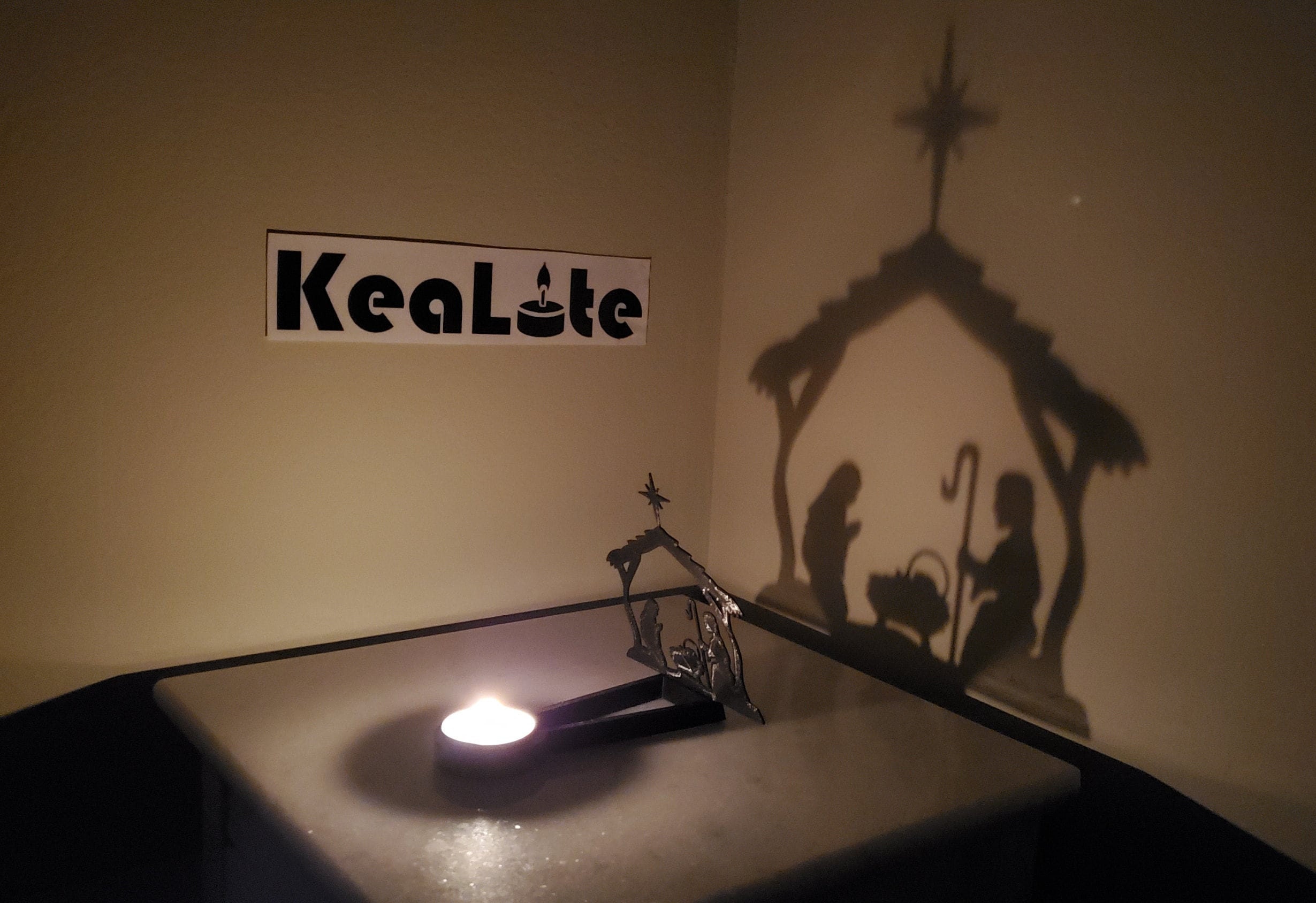 Kealite Nativity Scene Shadow Caster (tealight Candle Sold Separately ...