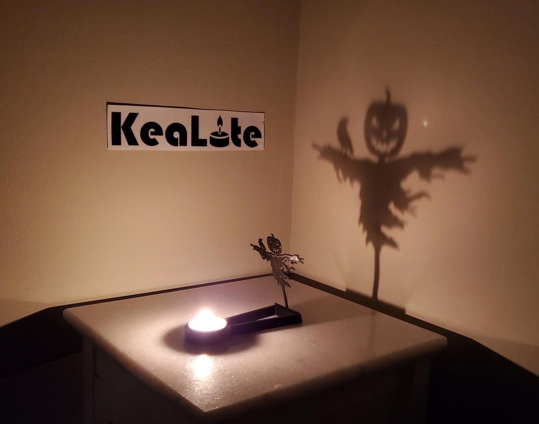 Kealite Scarecrow Shadow Caster (tealight Candles Sold Separately) *buy ...