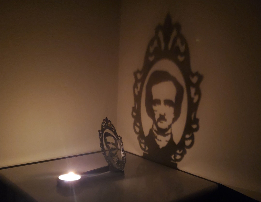 Kealite Edgar Allan Poe Shadow Caster tealight Candles Sold Separately ...